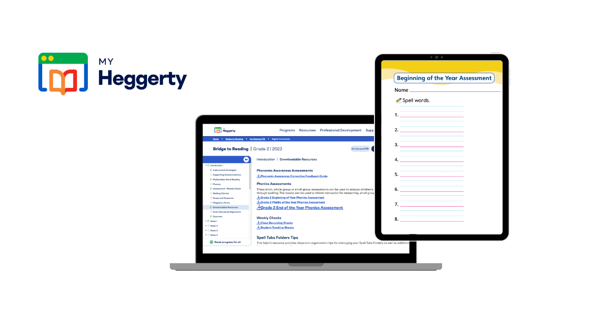 5 Tips for Implementing Heggerty’s Bridge to Reading