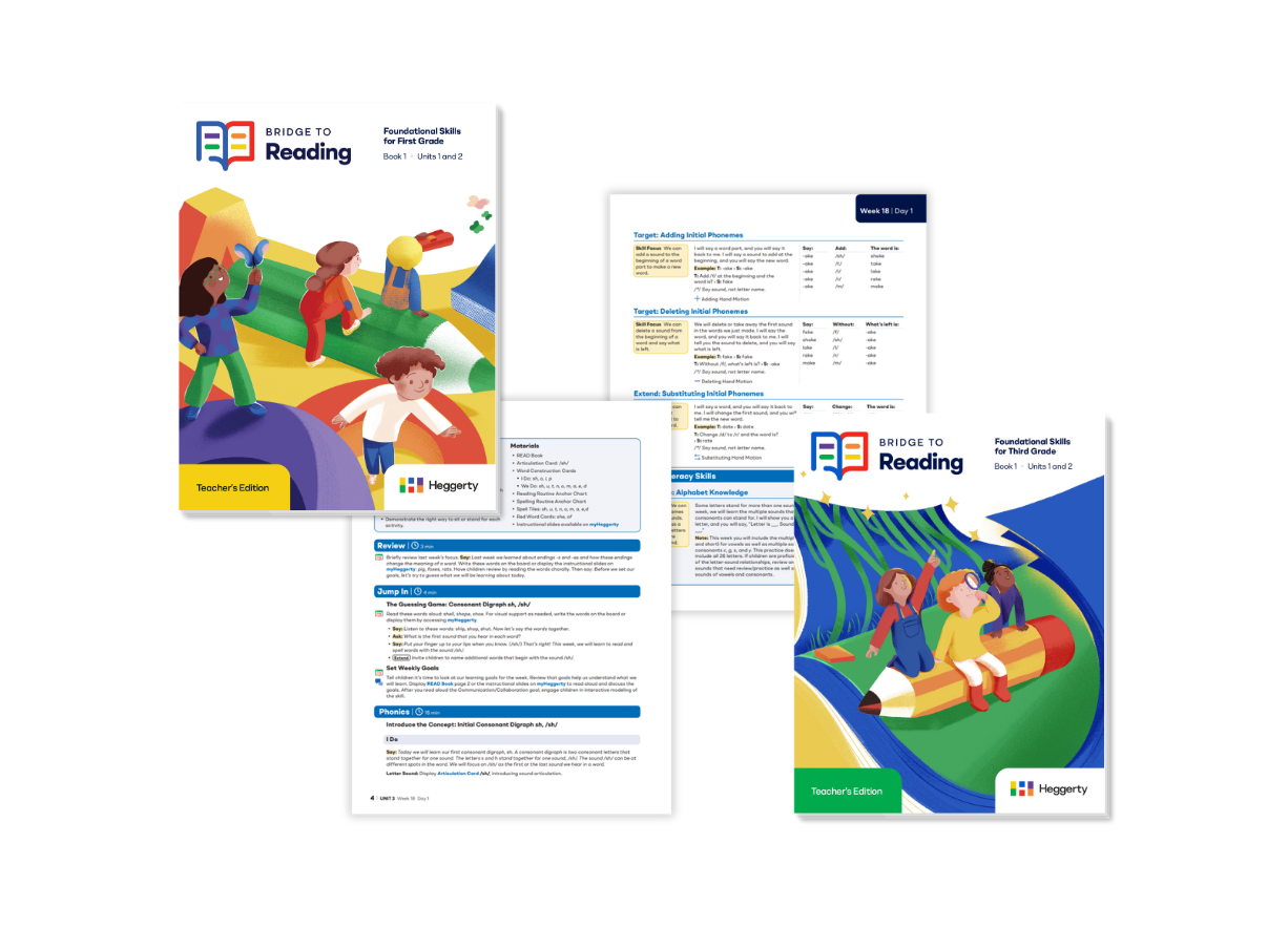 Bridge to Reading: Systematic Phonics & Foundational Skills | Heggerty