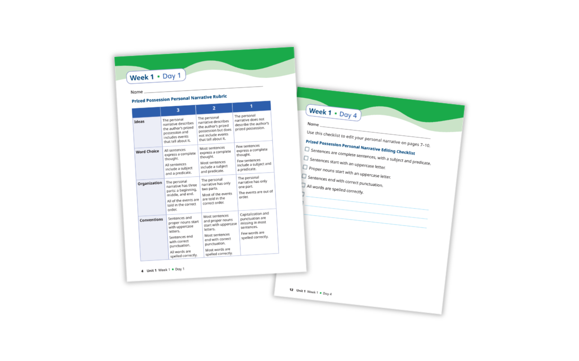 Bridge to Writing Elementary Writing Curriculum K-5 | Heggerty