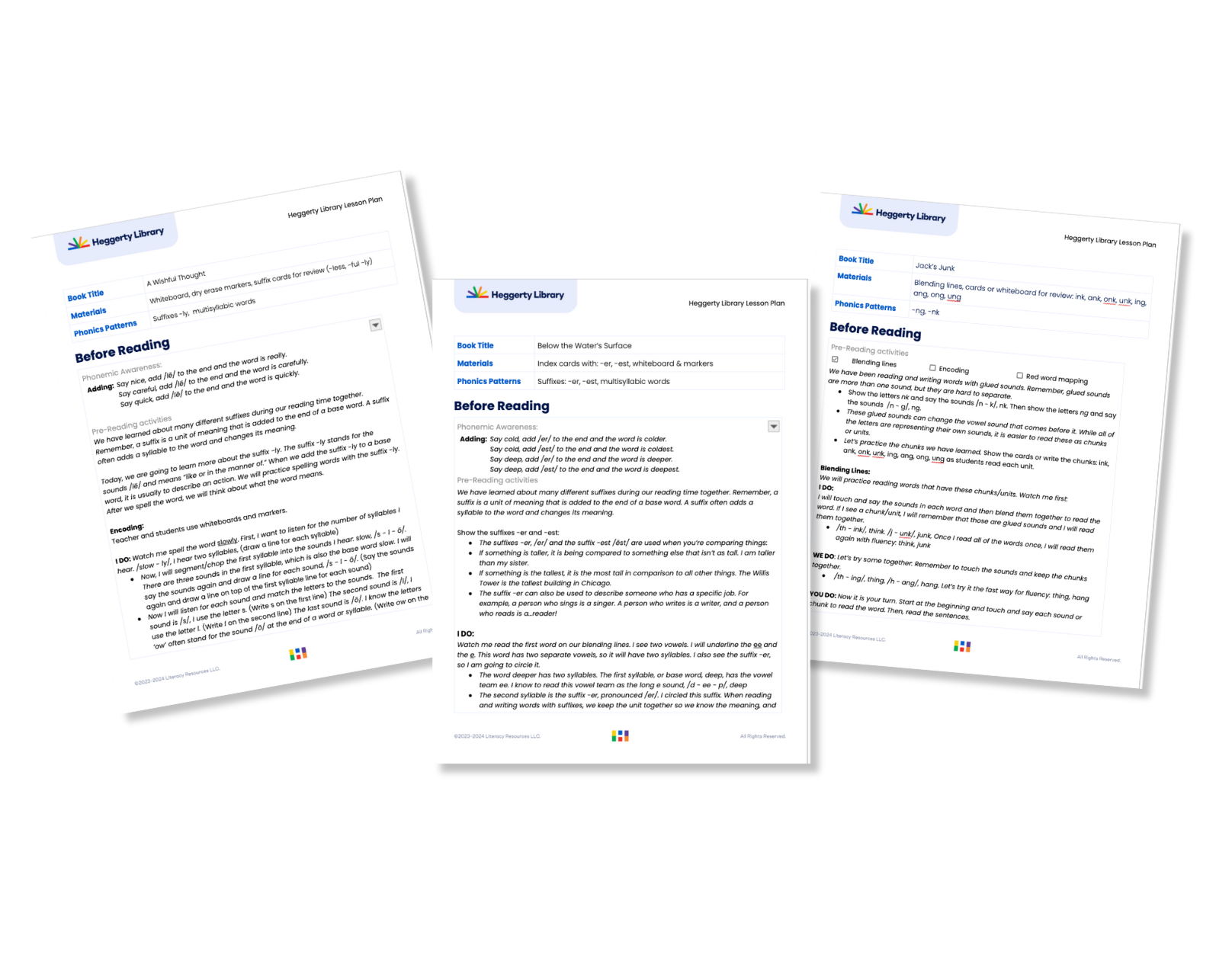 Heggerty Library Teacher Resources